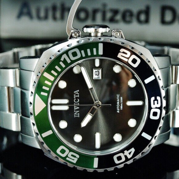 Invicta | Accessories | Invicta Black Pro Diver Men Watch New W Box ...
